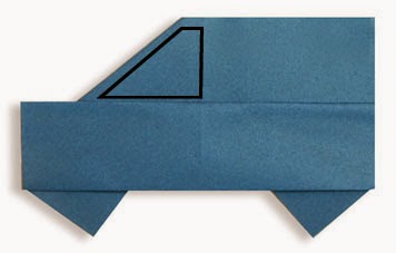 Car - Easy Origami instructions For Kids