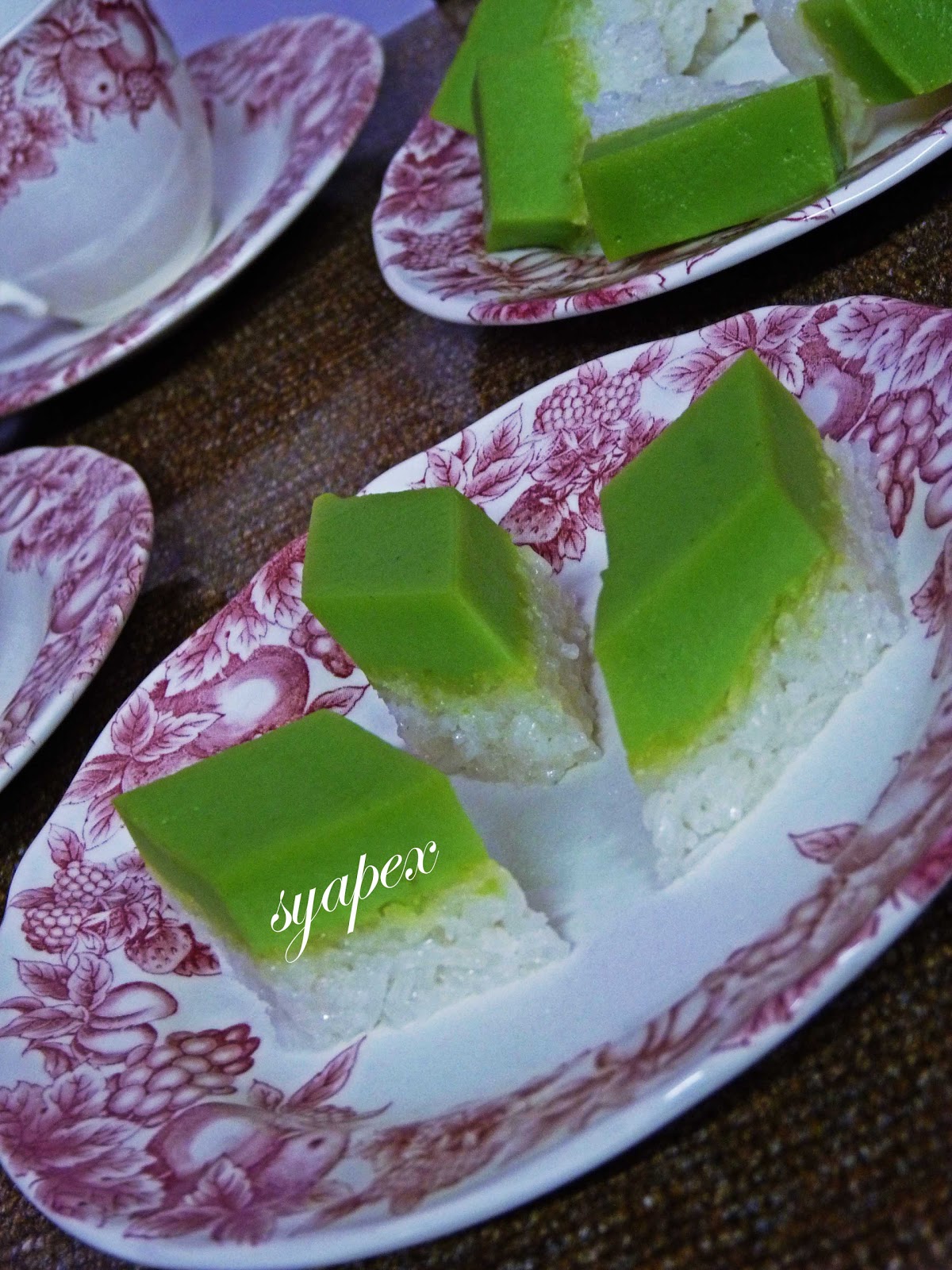 syapex kitchen: seri muka @ pulut sekaya