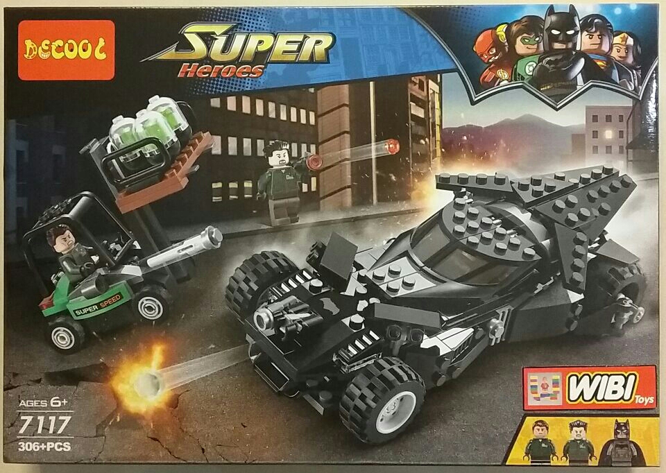 mainan lego, lego kw murah, banyak macam, jakarta : Batman Decool 7117 ...