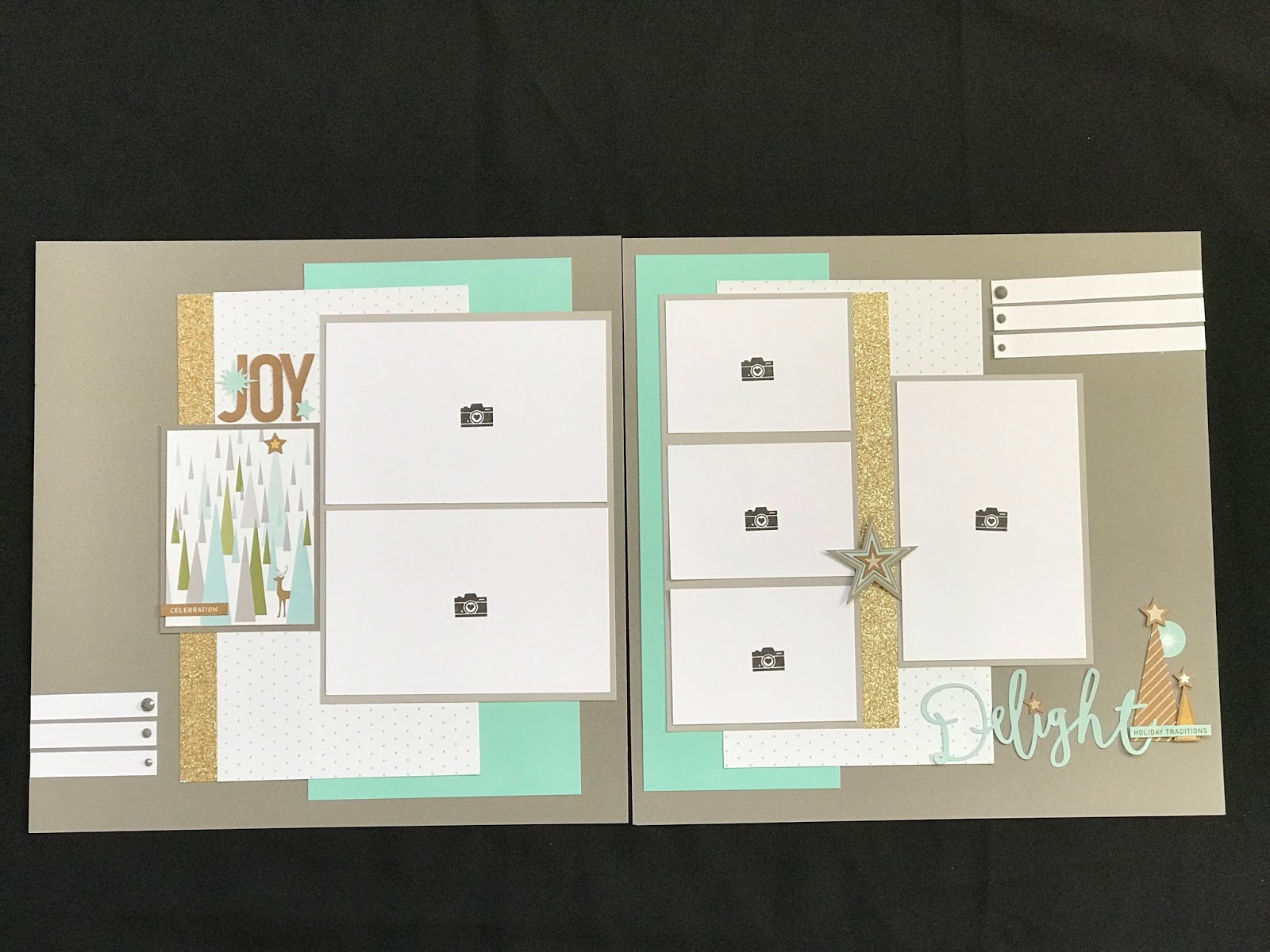 Scrapbook LIFE!: January Scrapbook Layouts!