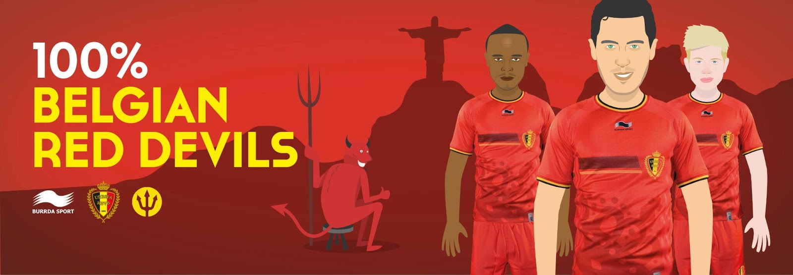 Burrda Belgium 2014 World Cup Home, Away and Third Kits Released ...
