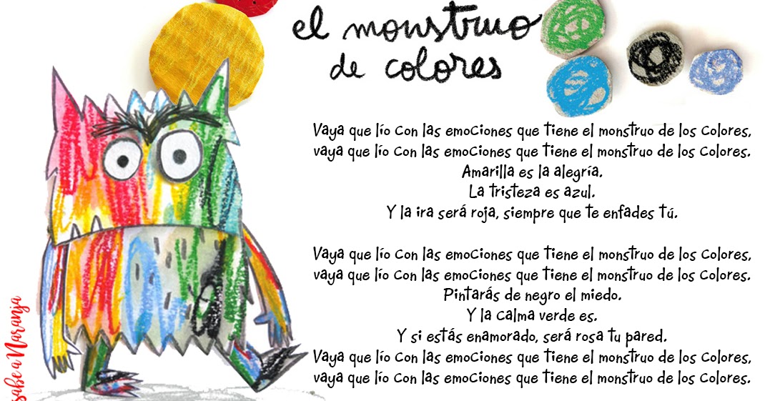 BIBLIOTECA INFANTIL: EL MONSTRUO DE COLORES
