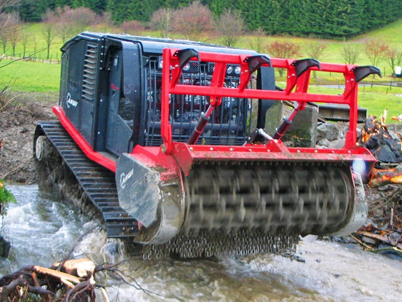 Tractors-Team Blog: Macchine Forestali: Ahwi Raptor 800