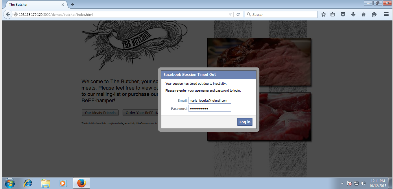 BeEF Browser Exploitation Framework ~ [In]Seguridad Informática