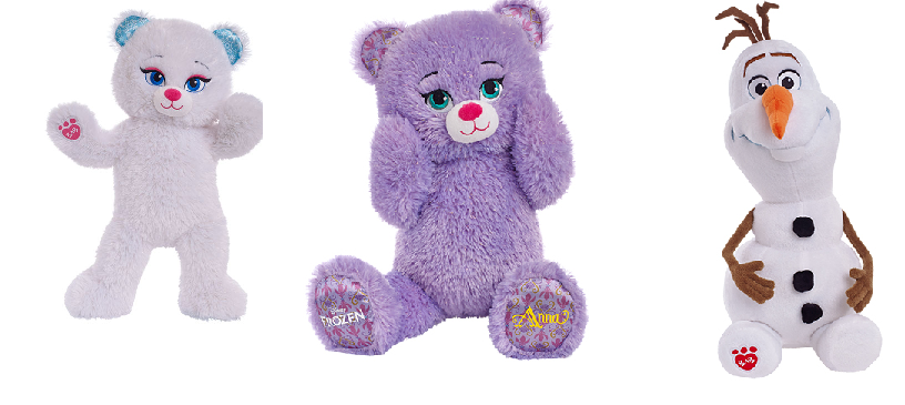 Build A Bear Disney's Frozen Character Bears On Sale: Anna, Elsa Olaf ...