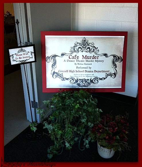 Betsy's Heartstrings: Cafe ...dun, dun, dun.....MURDER!