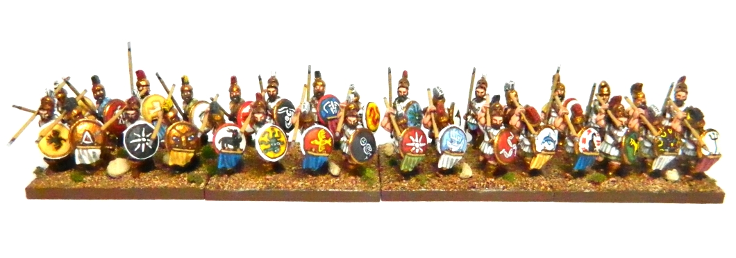 MacPhee's Miniature Men: 15mm Greek Hoplites