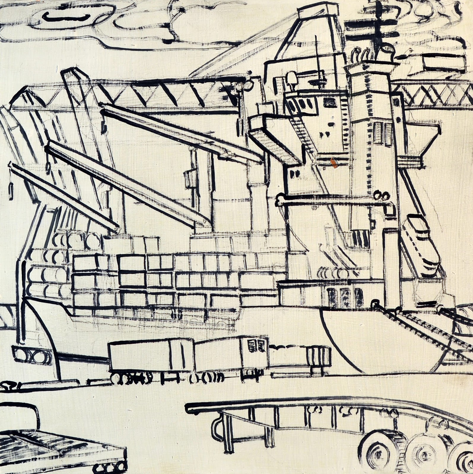 Drawing Halifax Harbour | Brian Sloan