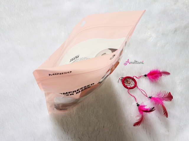 Miniso Compressed Paper Mask Review - Blogger Medan | Beauty Blogger Medan