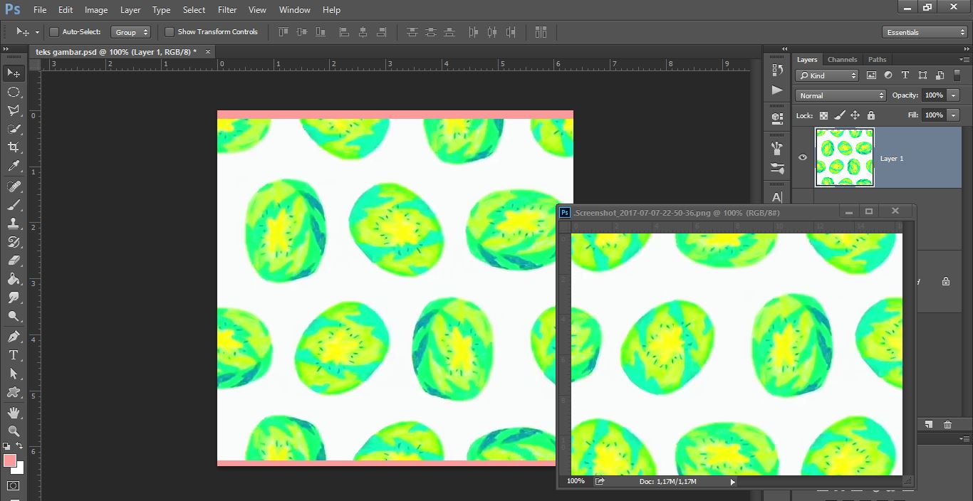 CARA MUDAH MEMBUAT TEKS BERGAMBAR DI ADOBE PHOTOSHOP - Laboratorium ...