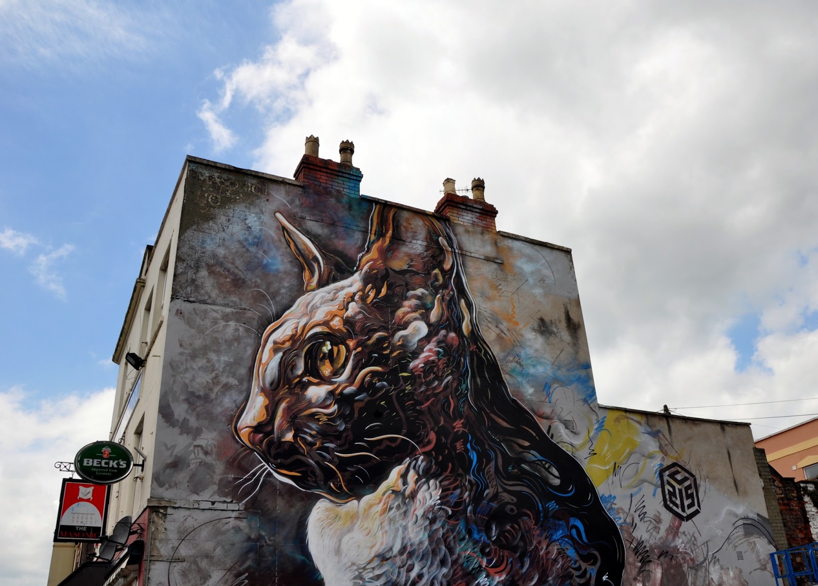 C215 New Mural in Bristol