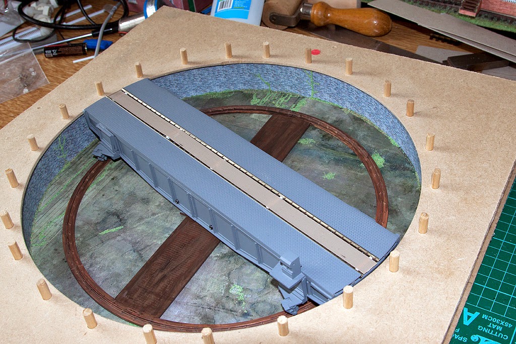 Pix Valley : Dapol turntable conversion part 2