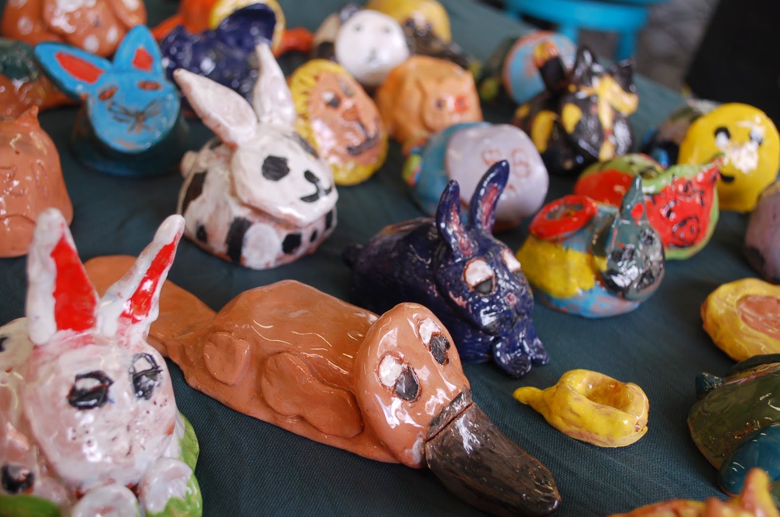 Sunnyside Art House: Pinch Pot Ceramic Animals