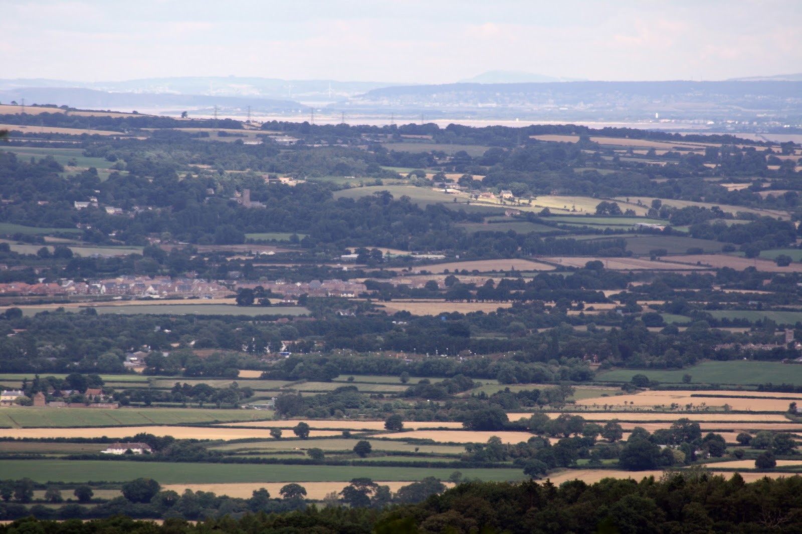 Views from Somerset: Staple Hill, the highest point on the Blackdown ...