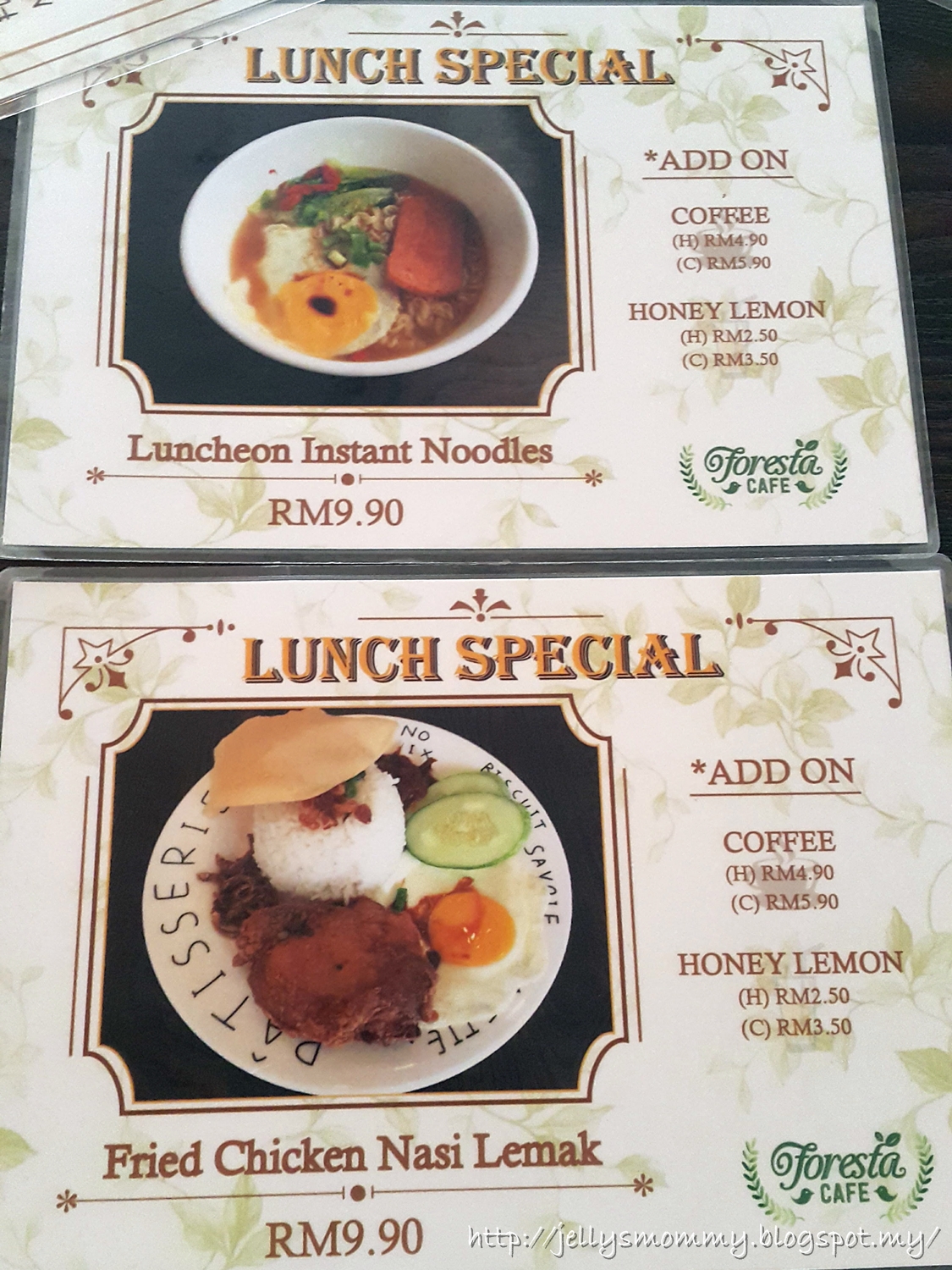 A little bit of Everything: Foresta Cafe (Kota Permai) Review