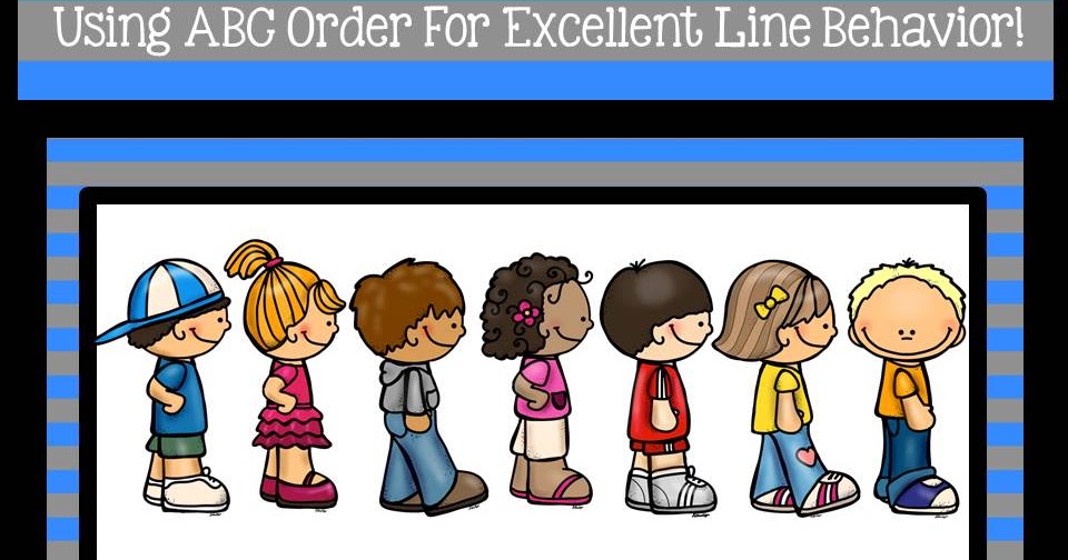 Bright Ideas Blog Hop Using Abc Order For Excellent Line Behavior Fern Smiths Classroom Ideas