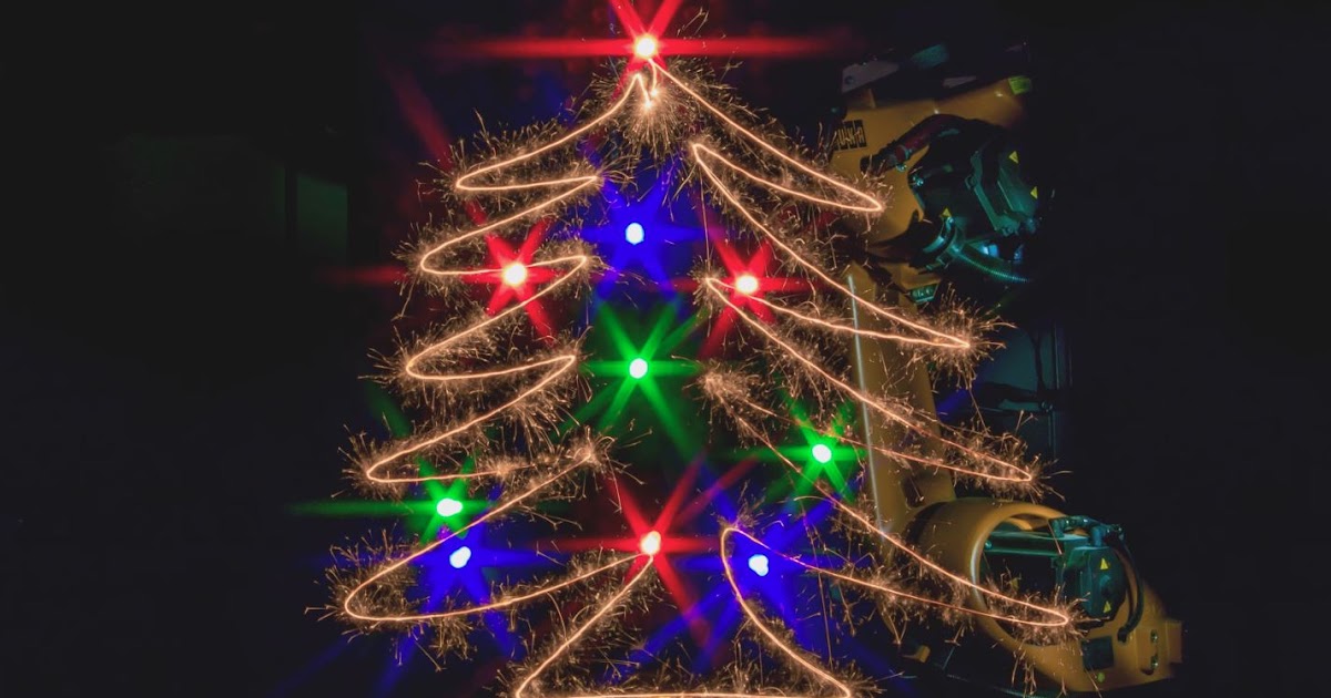 Making Off: Lightpainting a X-MAS Card with a Robot - Photography Blog ...