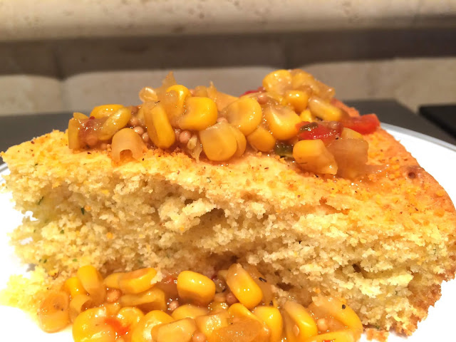 Recipe: Texas Skillet Cornbread for Game Day Parties ~ Dallas Mom Blog ...