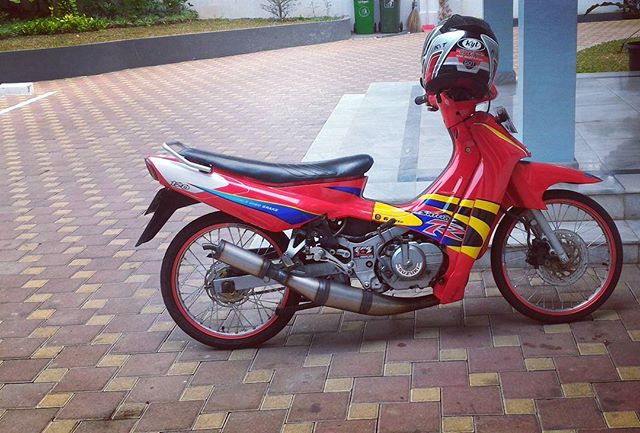 68 Foto Modifikasi Motor Satria 2 Tak Harian Terpopuler