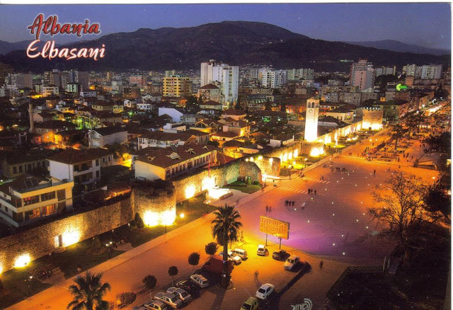 My World of Postcards and Travels : Elbasan, Albania