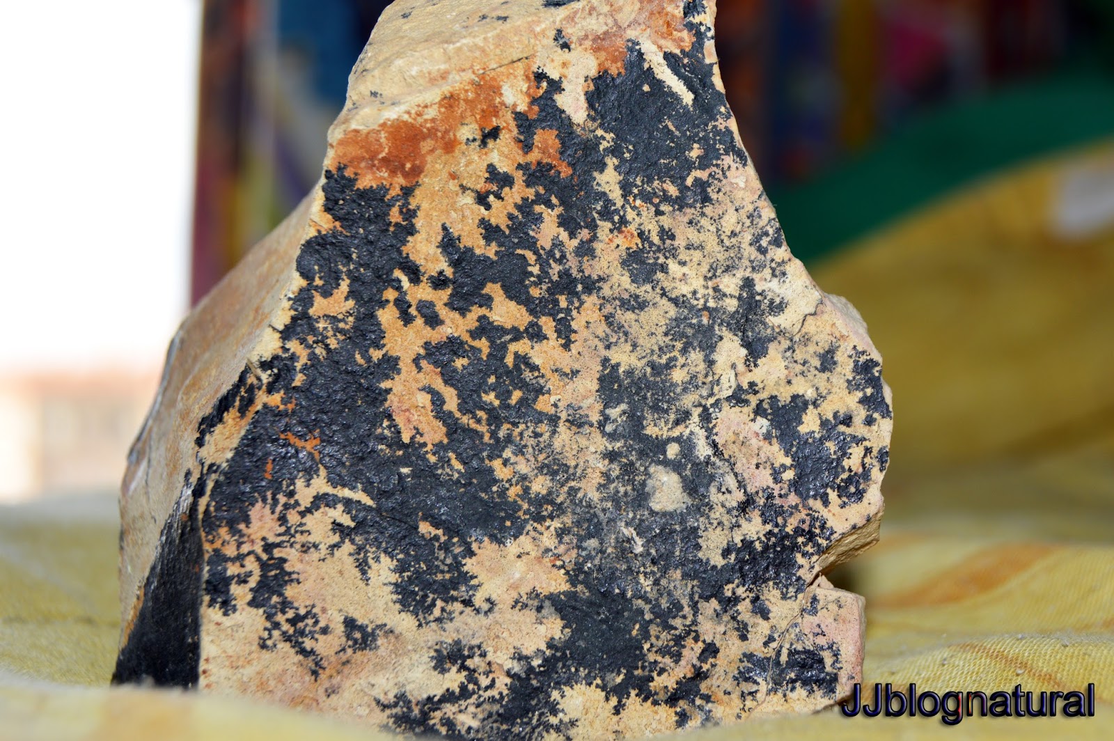 Blog de campo y minerales: Los óxidos de Manganeso (Dendritas).