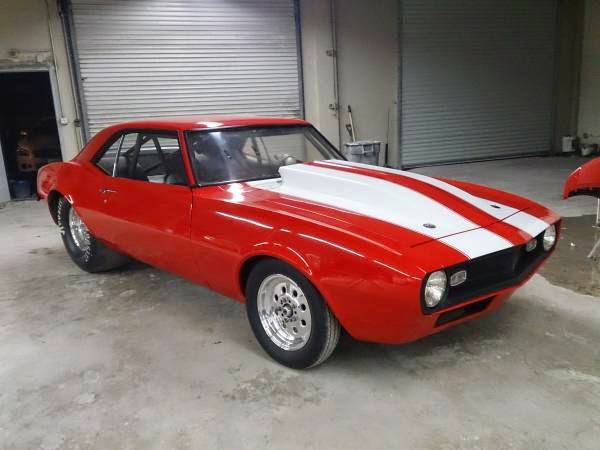 Drag Car, 1968 Chevrolet Camaro - Classic Auto Restorations