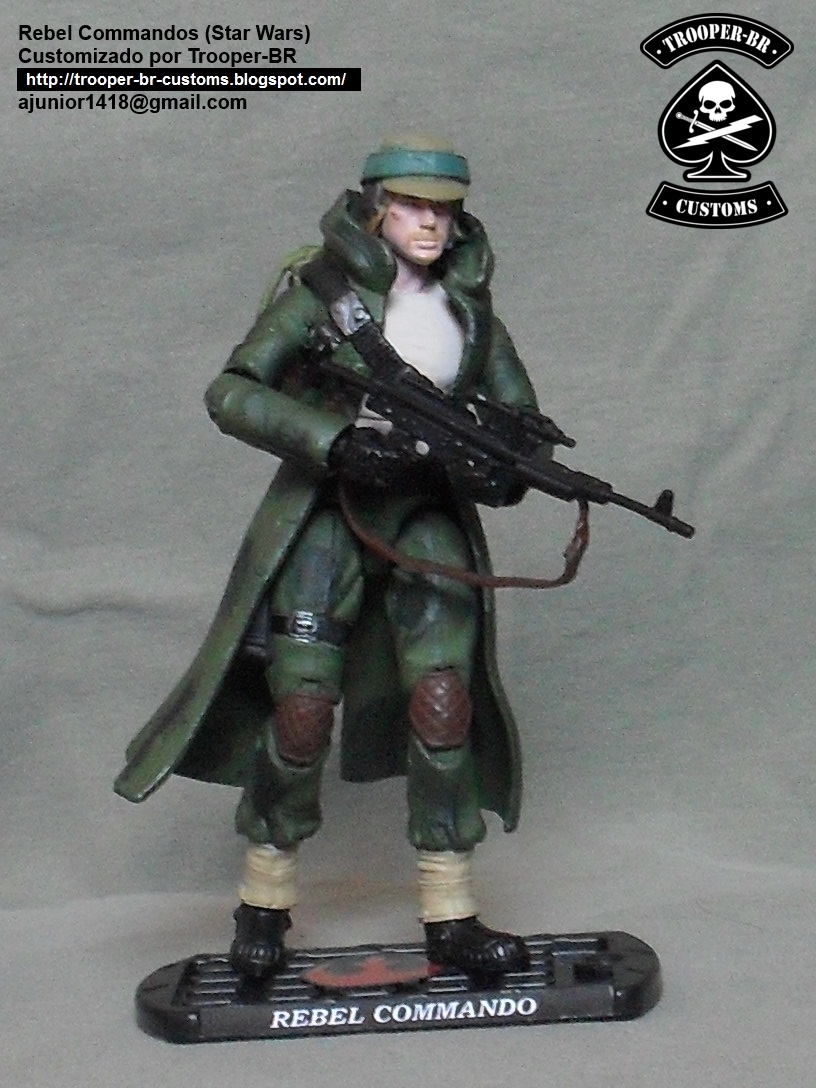 Gi joe Custom Action Figures: Endor Rebel Commandos - Star Wars