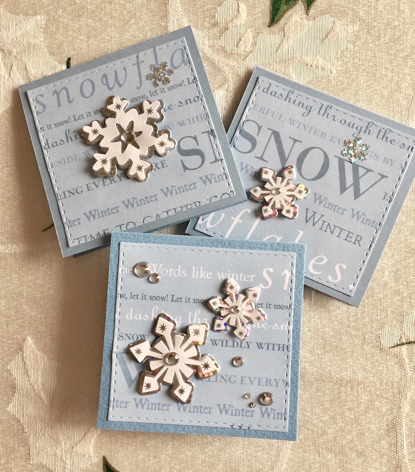 Judy's Card Corner: Mini Christmas Cards