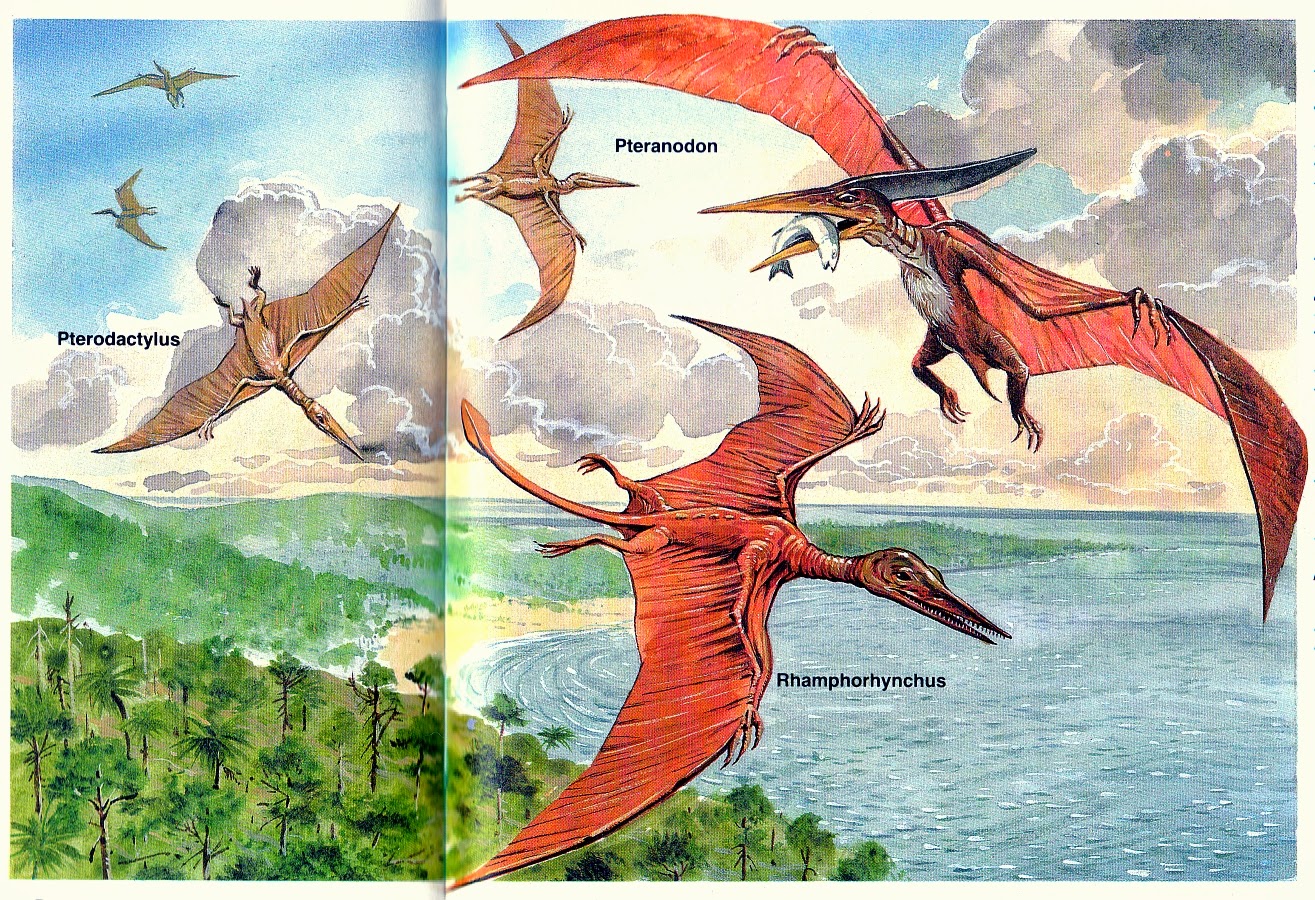 Love in the Time of Chasmosaurs: Vintage Dinosaur Art: The Day of the ...
