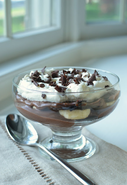 Playing with Flour: Chocolate banana pudding