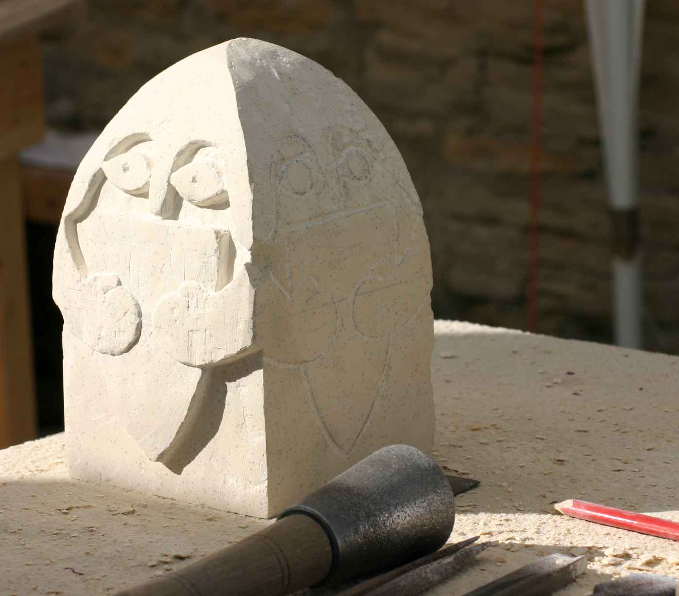 Jennifer Tetlow - Stone Sculpture Journal: Stone Carving Course