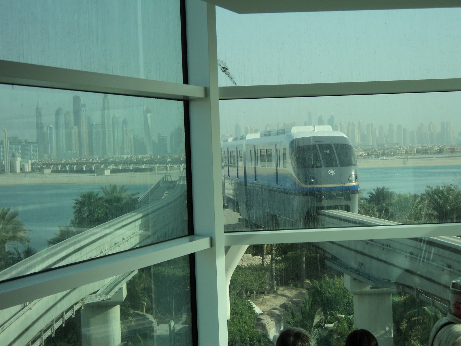 Oriental Adventures: A Ride on the Monorail Train in the Palm, Dubai