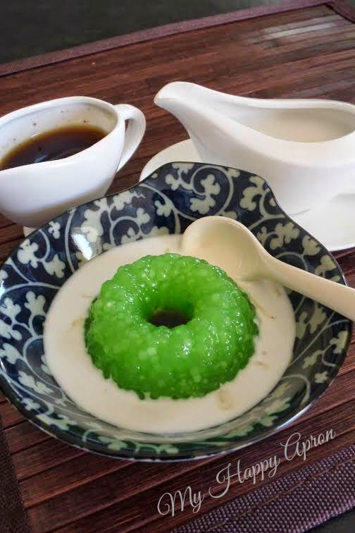 My Happy Apron: Pandan Sago Pudding