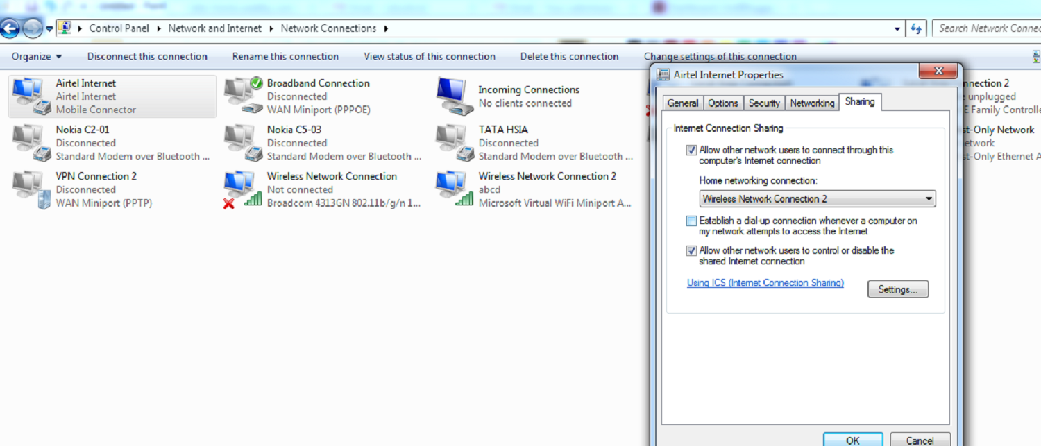 Make Your Own Wifi Hotspot Without Any Software ~ Jugaadi Speaks
