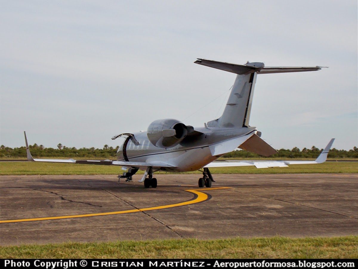 Aeropuerto Formosa - Formosa Spotters: Lear 60 + Embraer