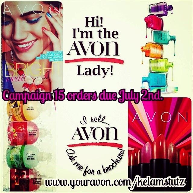 Life at Gray Gables: AVON LADY- Your orders are DUE July 2nd for ...