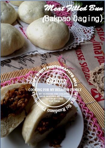 Widya Sri Rusdianti's Kitchen: MEAT FILLED BUN (BAKPAO DAGING)