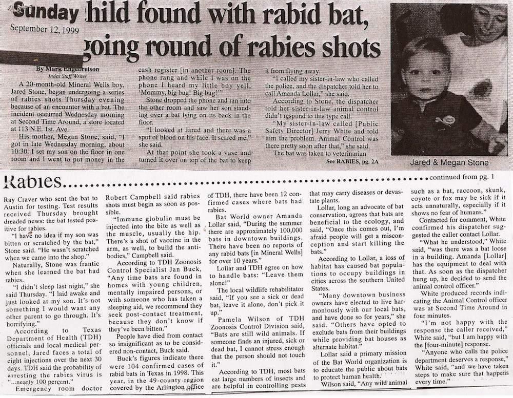 Amanda Lollar of Bat World Sanctuary in Weatherford, Texas | Mary ...