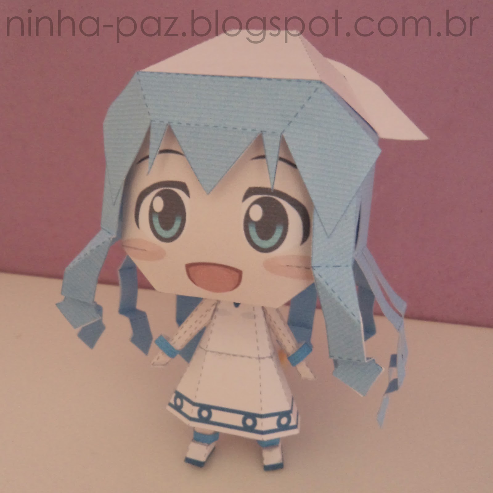 Ninha Paz, o blog.: Paper Craft: a invasão da Garota Lula!
