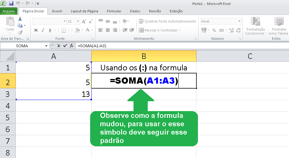 MADE IN BR: Usando a função SOMA no Excel 2010 (vídeo aula)
