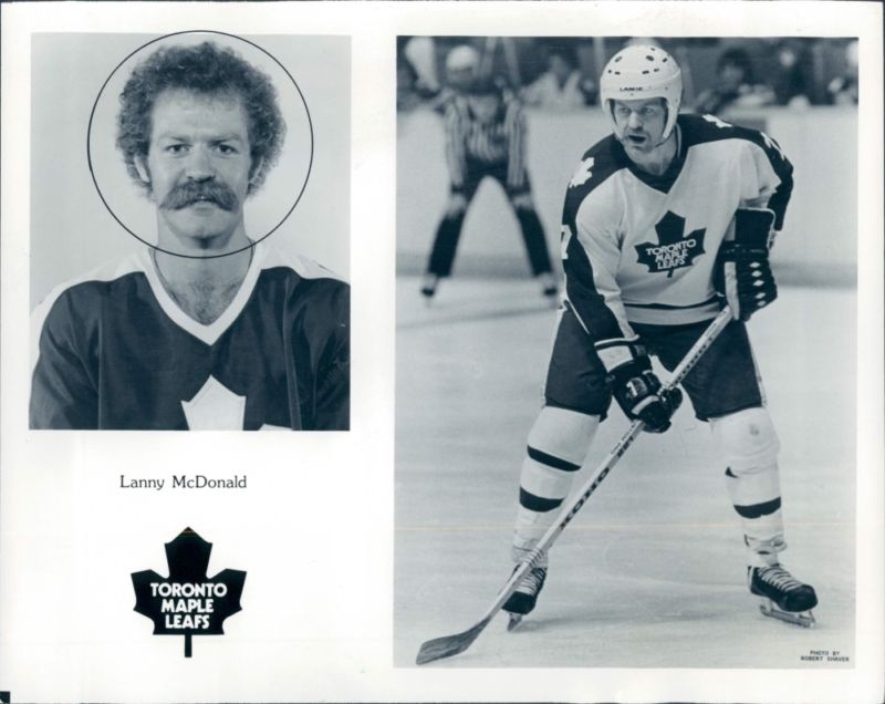 Vintage Leafs: Lanny McDonald press photos