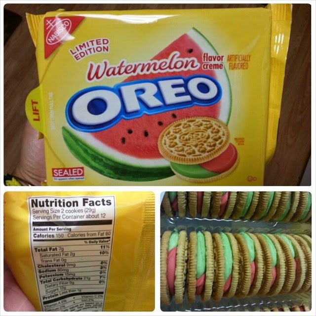 Shannon's Lightening the Load: Limited Edition Watermelon Oreos