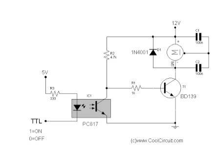 Ứng dụng OPTO PC 817