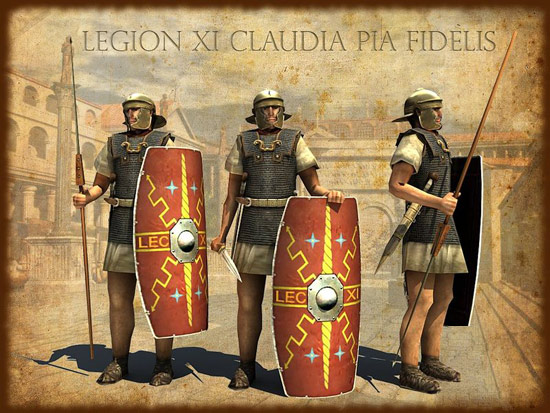 romanoimpero.com: LEGIO XI CLAUDIA PIA FIDELIS