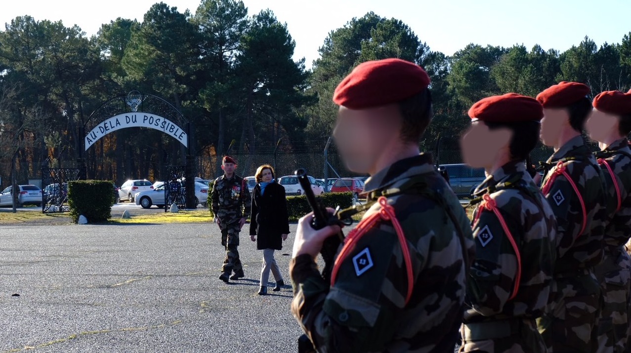 Pax Aquitania: La ministre des Armées en visite officielle au 13ème RDP