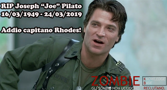 Addio Joe "capitano Rhodes" Pilato | ZOMBIE Knowledge Base - Gli Zombie ...