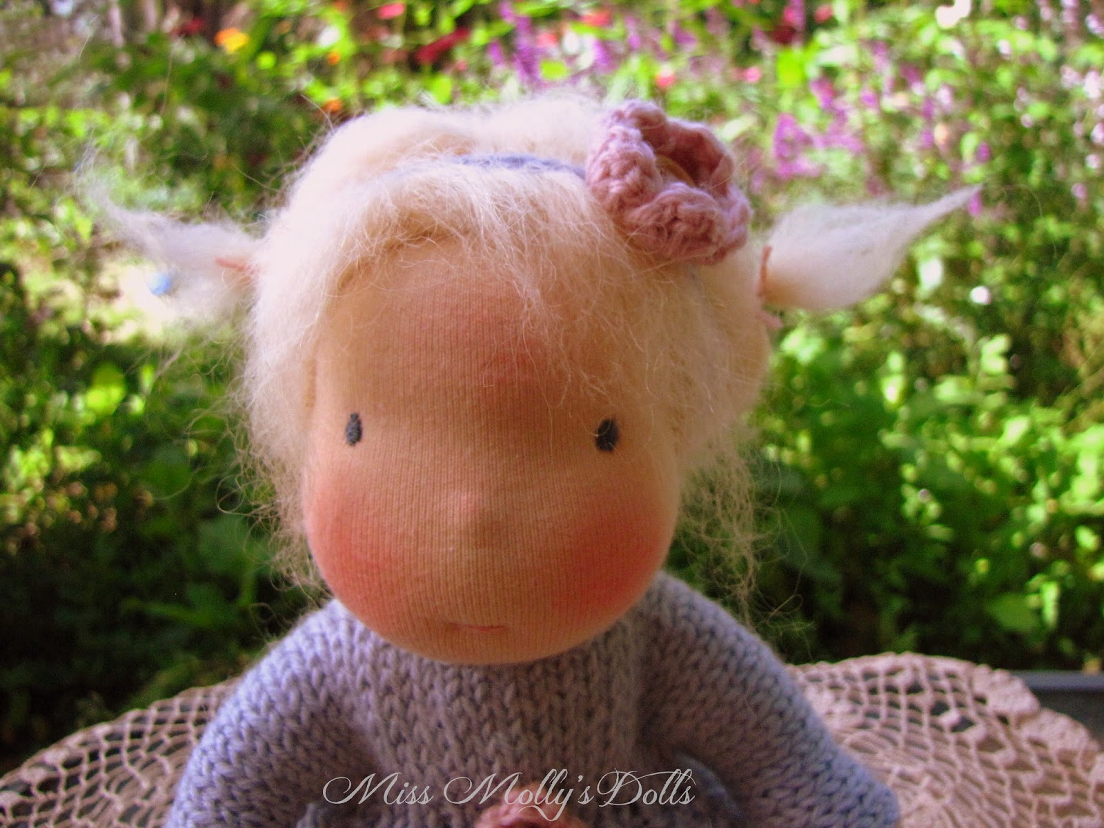 Miss Molly's Dolls: Molly Moppet in Blue