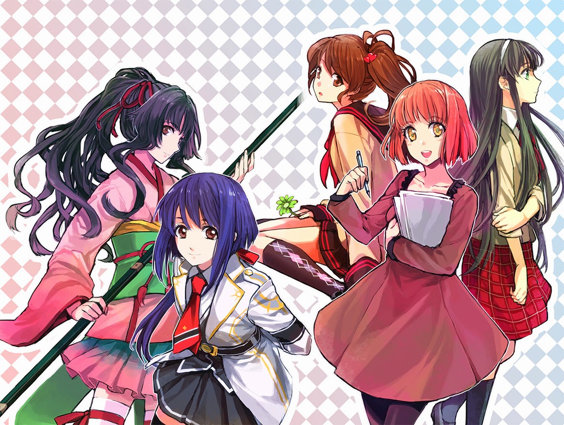 5 characters anime Shoujo