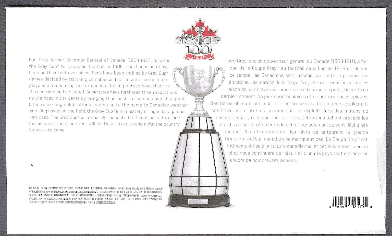 The Grey Cup - The Trophy | alynlunt.com