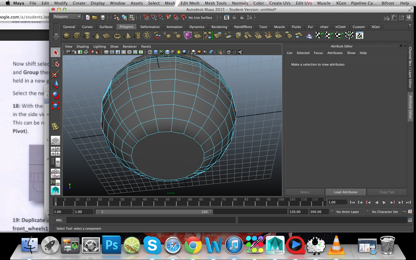 Studio Practice: Maya modelling experiment